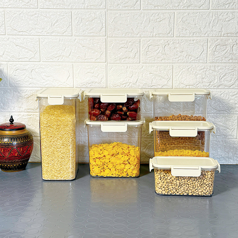 MoistureLock Multi-Shape Storage Canisters – Airtight & Space-Saving ...