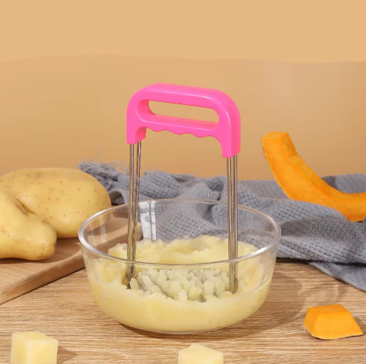 Smooth Glide Potato Masher with Comfort Grip – All-In-One Store