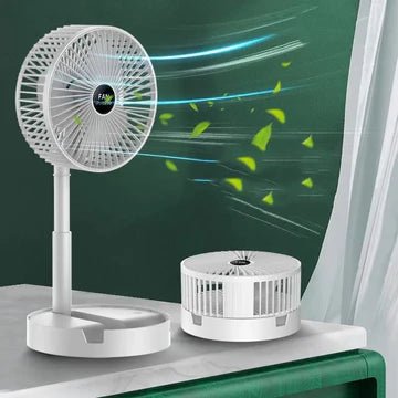 FlexiBreeze Foldable Fan – All-In-One Store