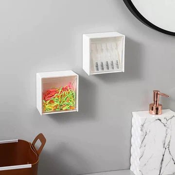 Self-adhesive Flip-top Case Holder – All-In-One Store