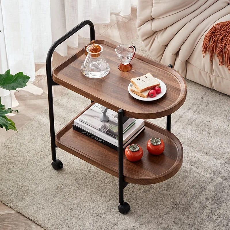 Wooden Movable Trolley – All-In-One Store