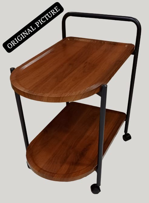 Wooden Movable Trolley – All-In-One Store